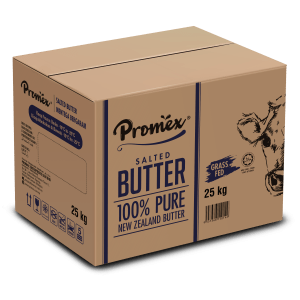Promex Unsalted Butter 25 KG - Promac | Ingredients for Life